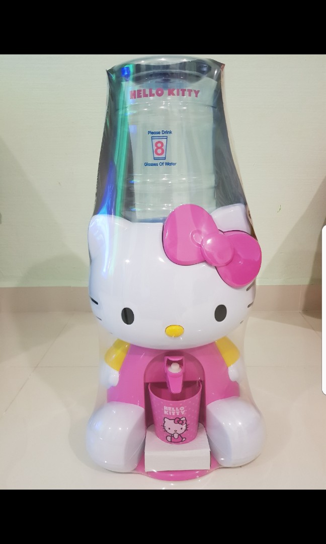 NEW Hello Kitty mini water dispenser, TV & Home Appliances, Kitchen ...
