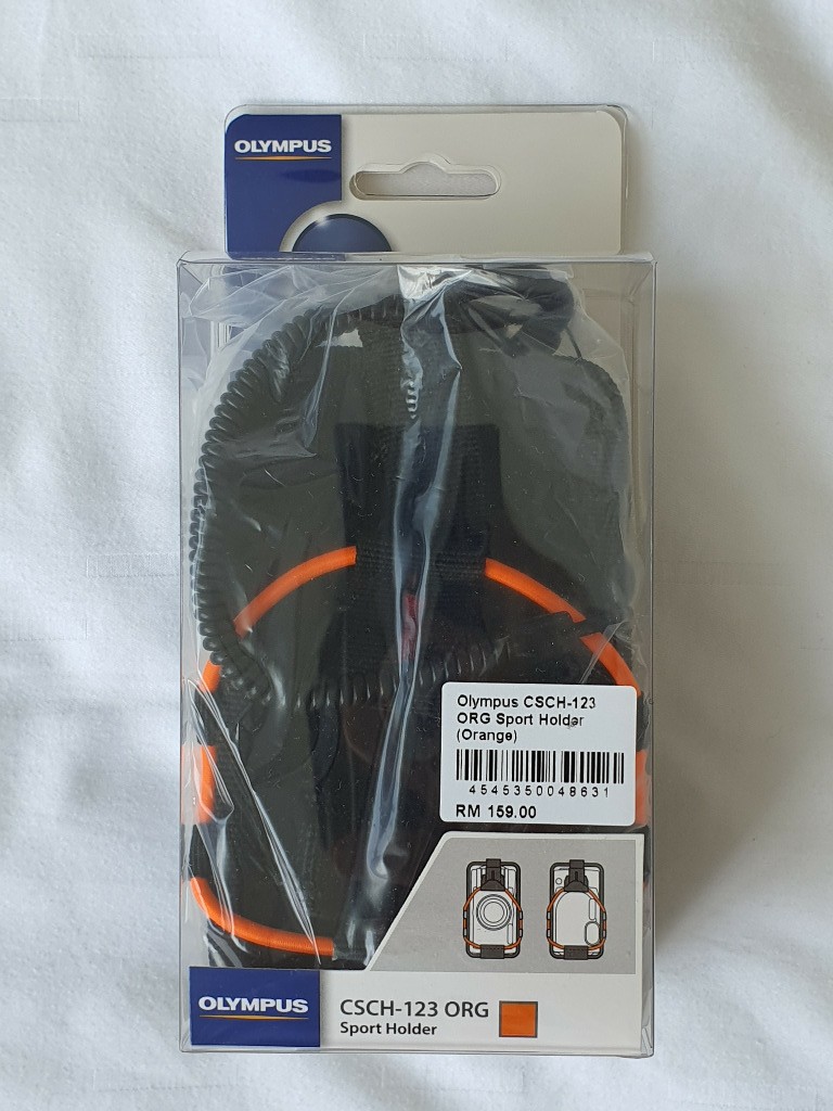 Olympus Camera Sports Holder - Orange, Photography, Cameras on Carousell