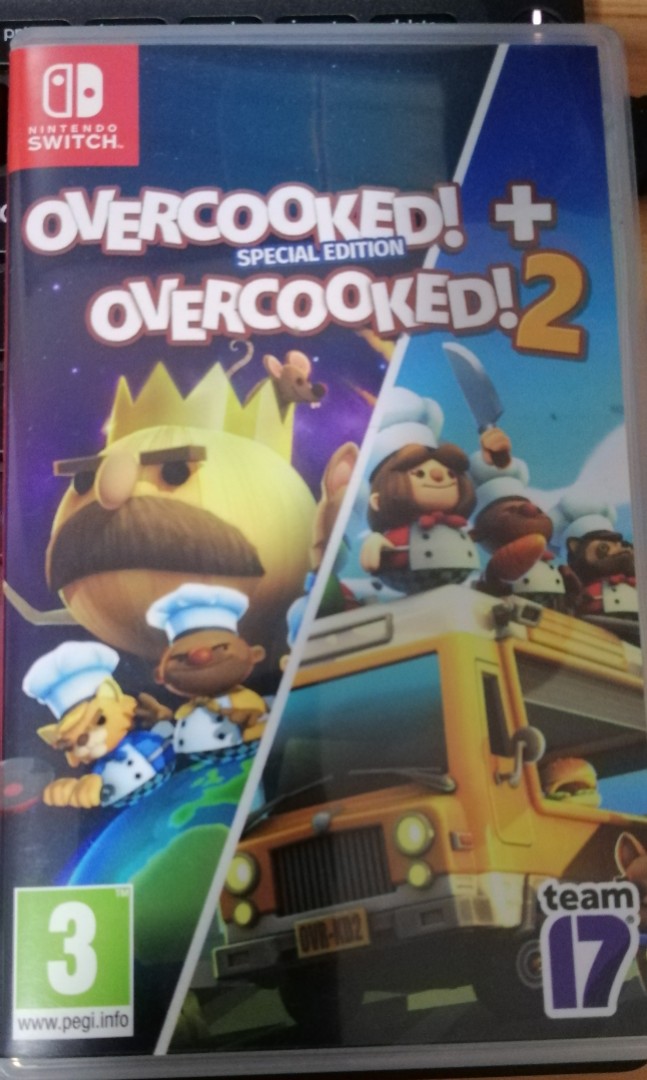 Overcooked 1 and 2 special edition, Toys & Games, Video Gaming, Video ...