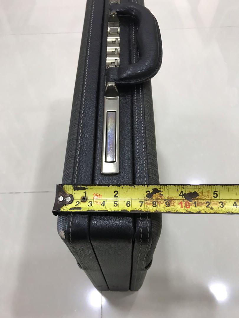 Pierre Cardin rare material briefcase, Luxury, Bags & Wallets on Carousell