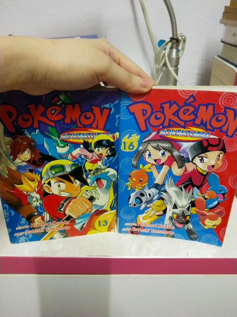 Pokemon Adventures Comic book 13 and 16, Hobbies & Toys, Books ...