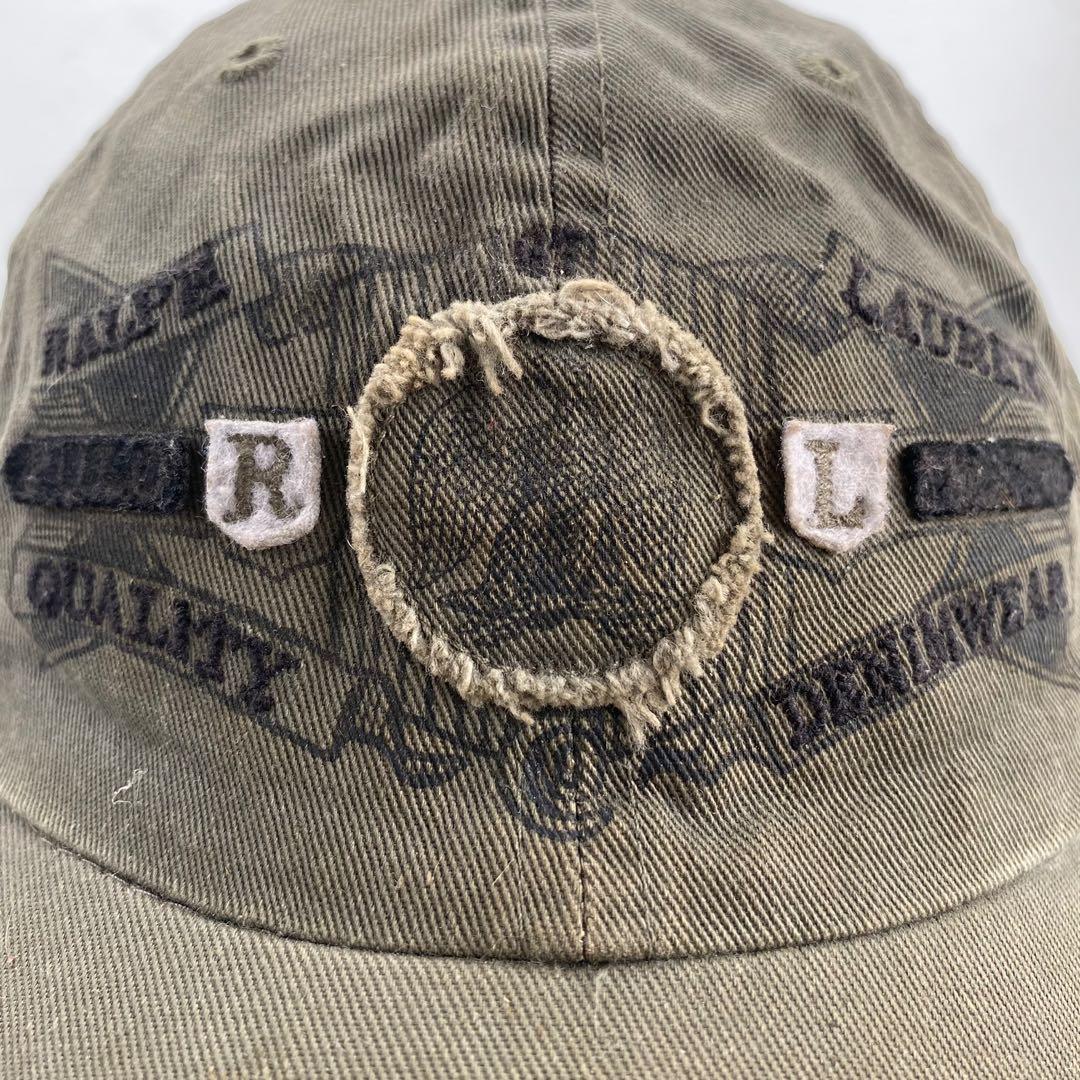 Ralph Lauren cap dad hat RL olive green, Men's Fashion, Watches ...