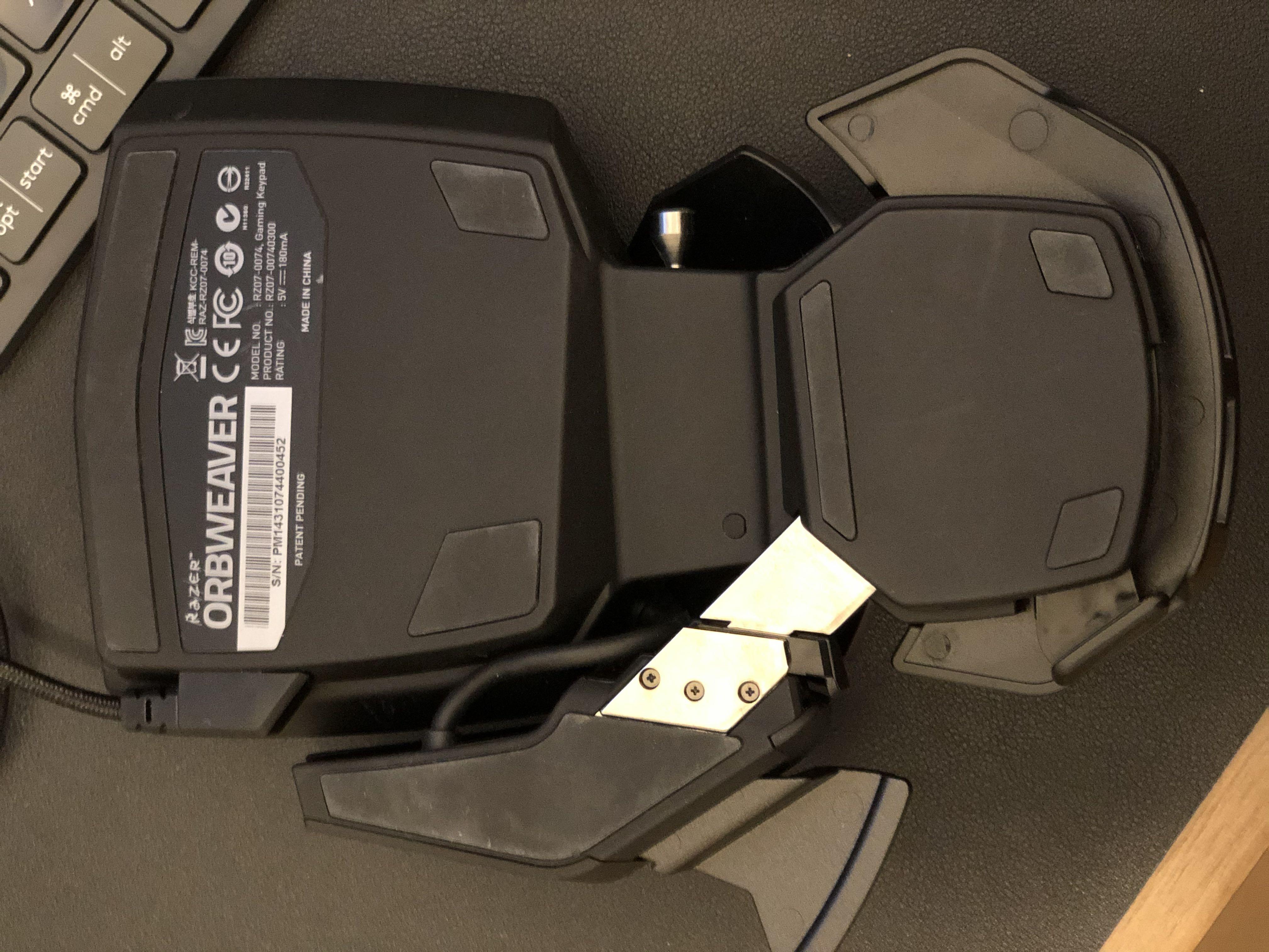 Razer orbweaver gaming keyboard 單手鍵盤 logitech , 電腦＆科技, 電腦周邊及配件, 電腦鍵盤及相關 ...