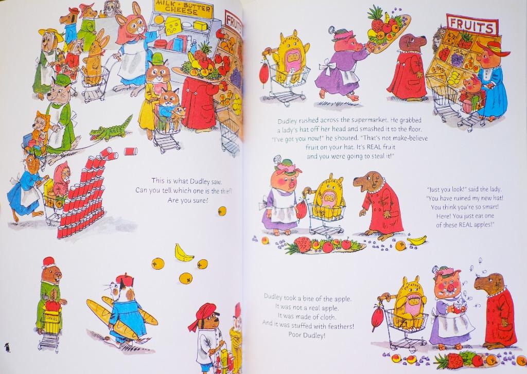 Richard Scarry's Great Big Mystery Book, Hobbies & Toys, Books ...