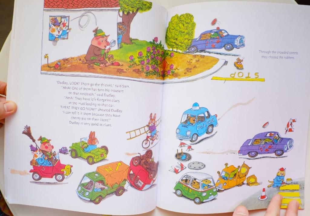 Richard Scarry's Great Big Mystery Book, Hobbies & Toys, Books ...