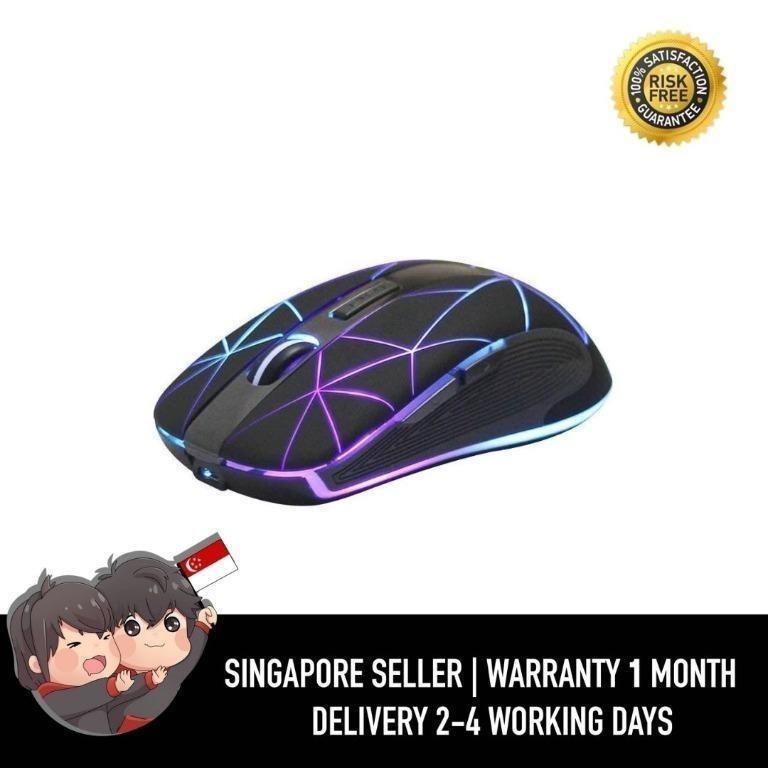 Rii RM200 RF 2.4G hz Wireless Optical Mouse Rechargeable Wireless #206 ...
