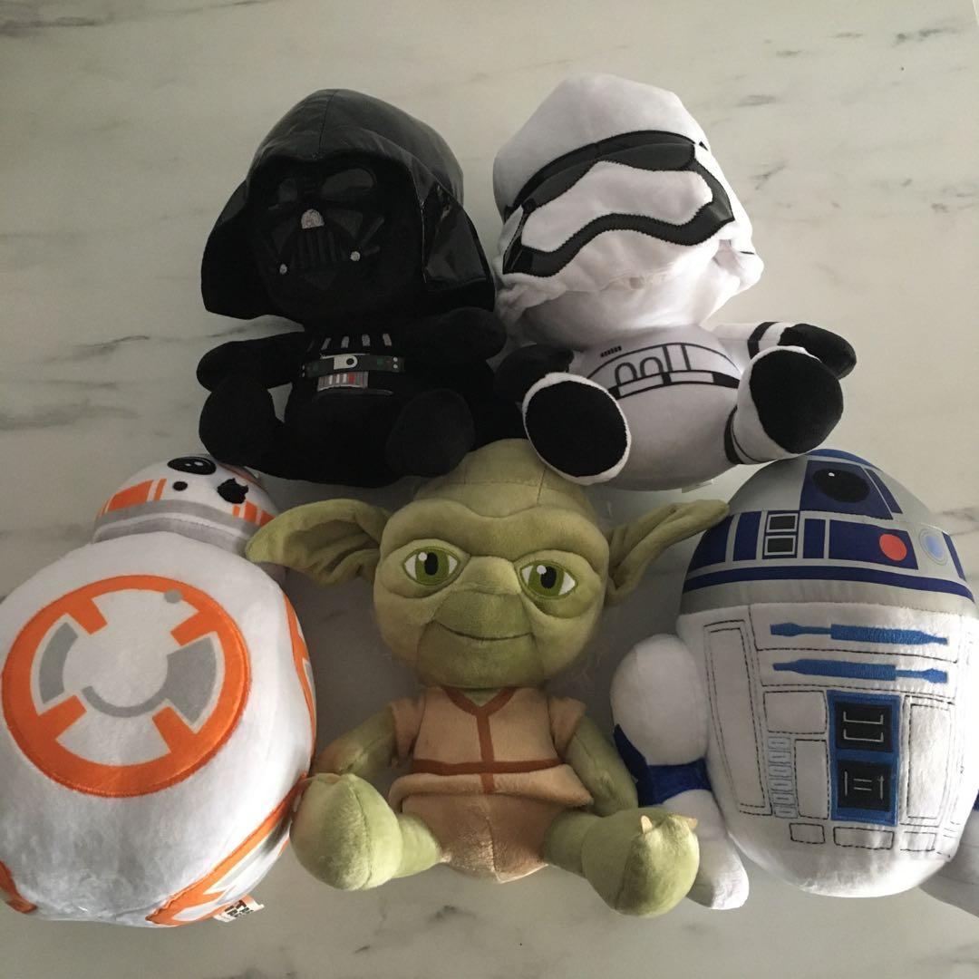 Star Wars Plushies, Hobbies & Toys, Toys & Games on Carousell