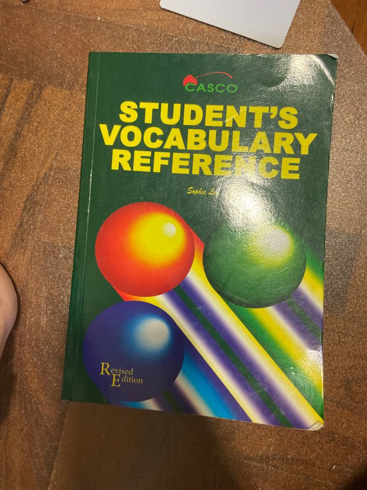student vocabulary reference, Hobbies & Toys, Books & Magazines ...