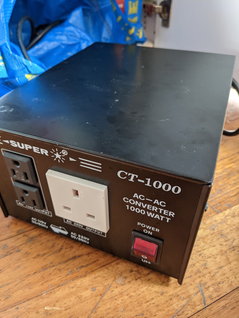 Super CT-1000 converter 1000 watt, Computers & Tech, Parts ...
