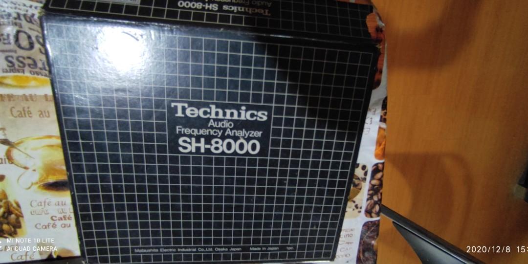 Technics model SH -8000 AUDIO FREQUENCY ANALYZER, Audio, Other Audio ...
