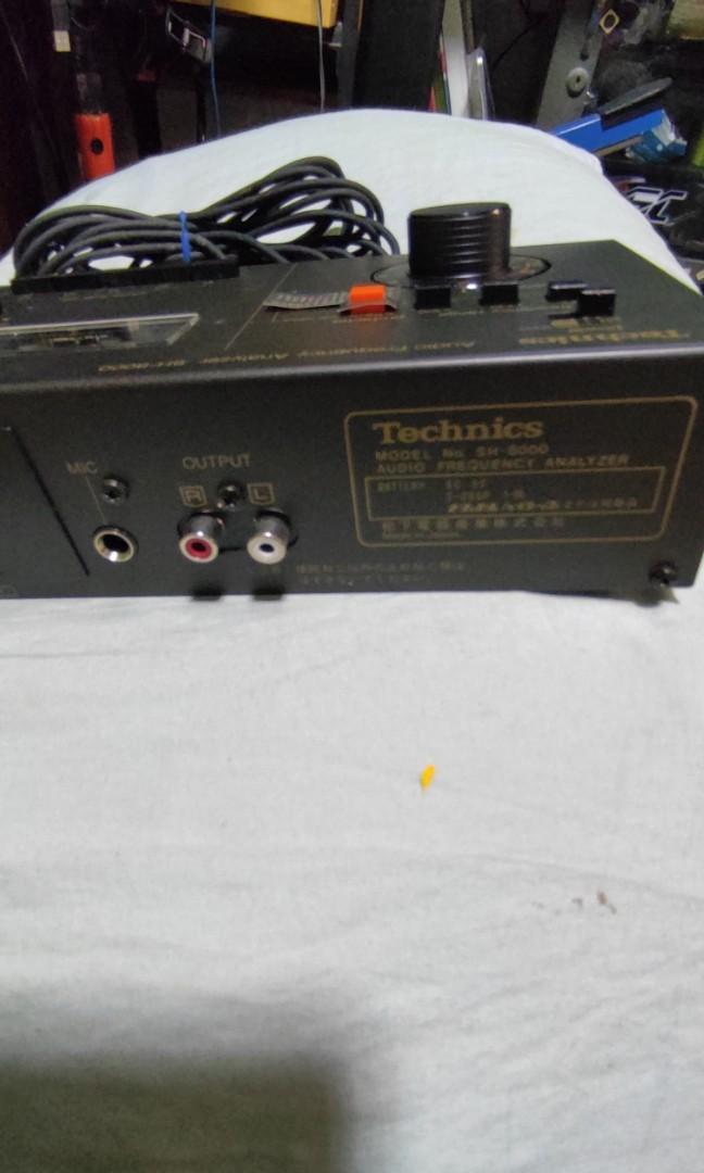 Technics model SH -8000 AUDIO FREQUENCY ANALYZER, Audio, Other Audio ...
