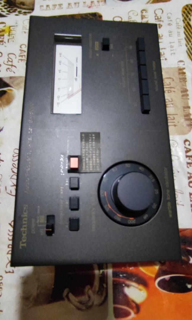 Technics model SH -8000 AUDIO FREQUENCY ANALYZER, Audio, Other Audio ...