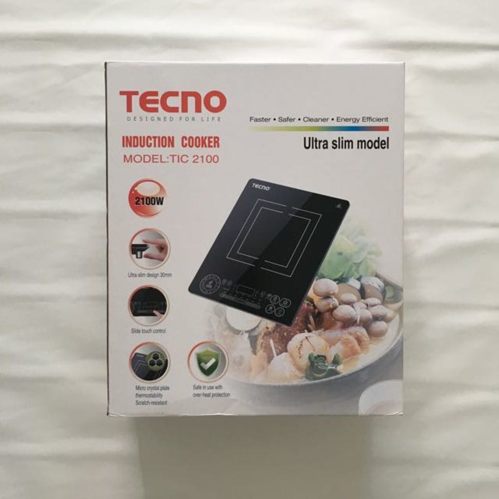 TECNO Ultra Slim Portable Induction Cooker, TV & Home Appliances ...