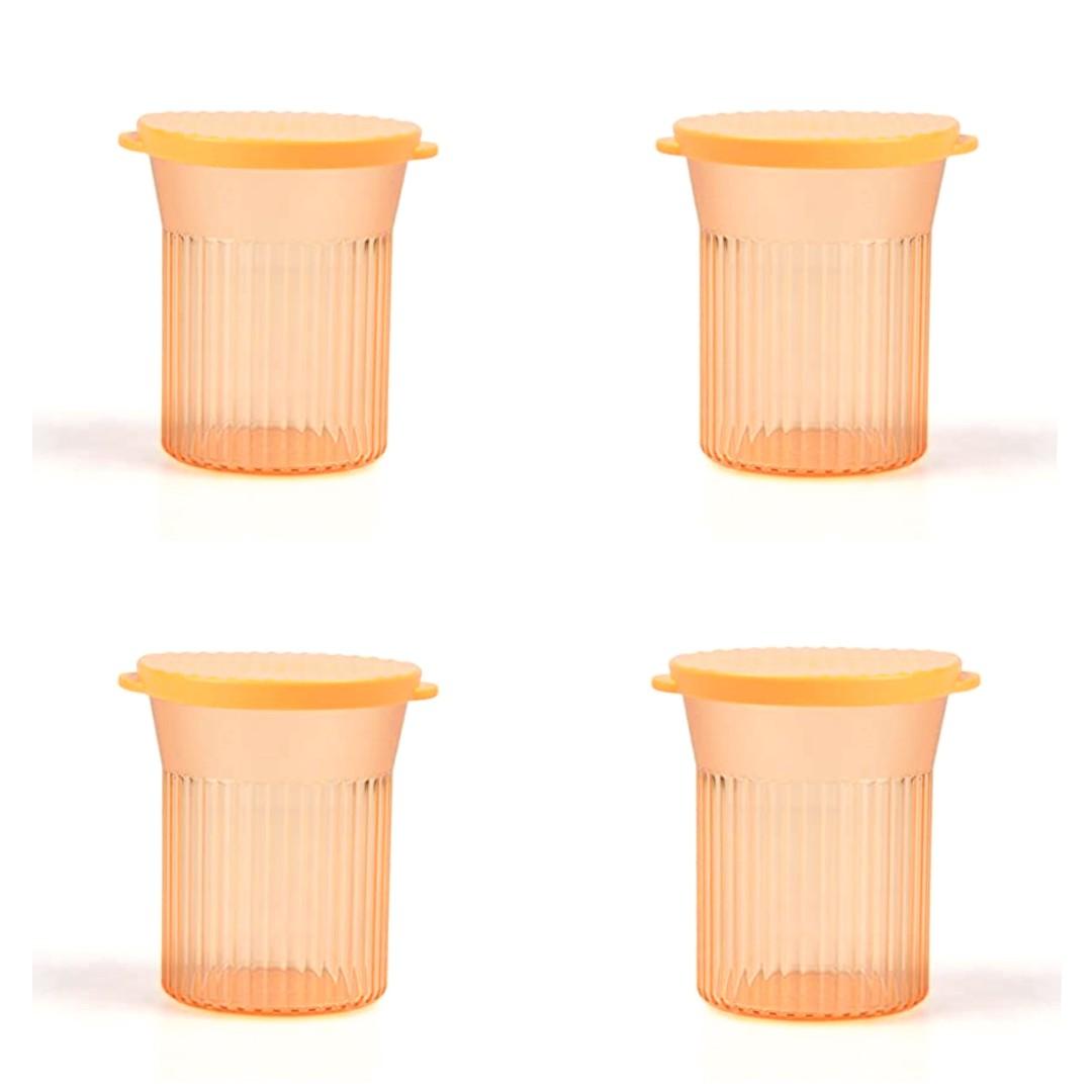 Tupperware 200 ml Family Mate Round Container Set of 4, Home Appliances ...