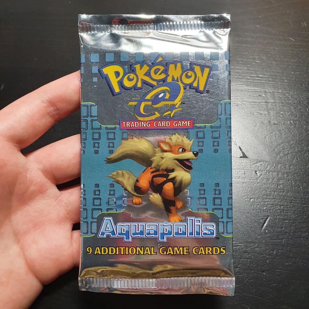 Unweighed Aquapolis Booster Pack (Pokemon Sealed Product) Pokemon TCG ...