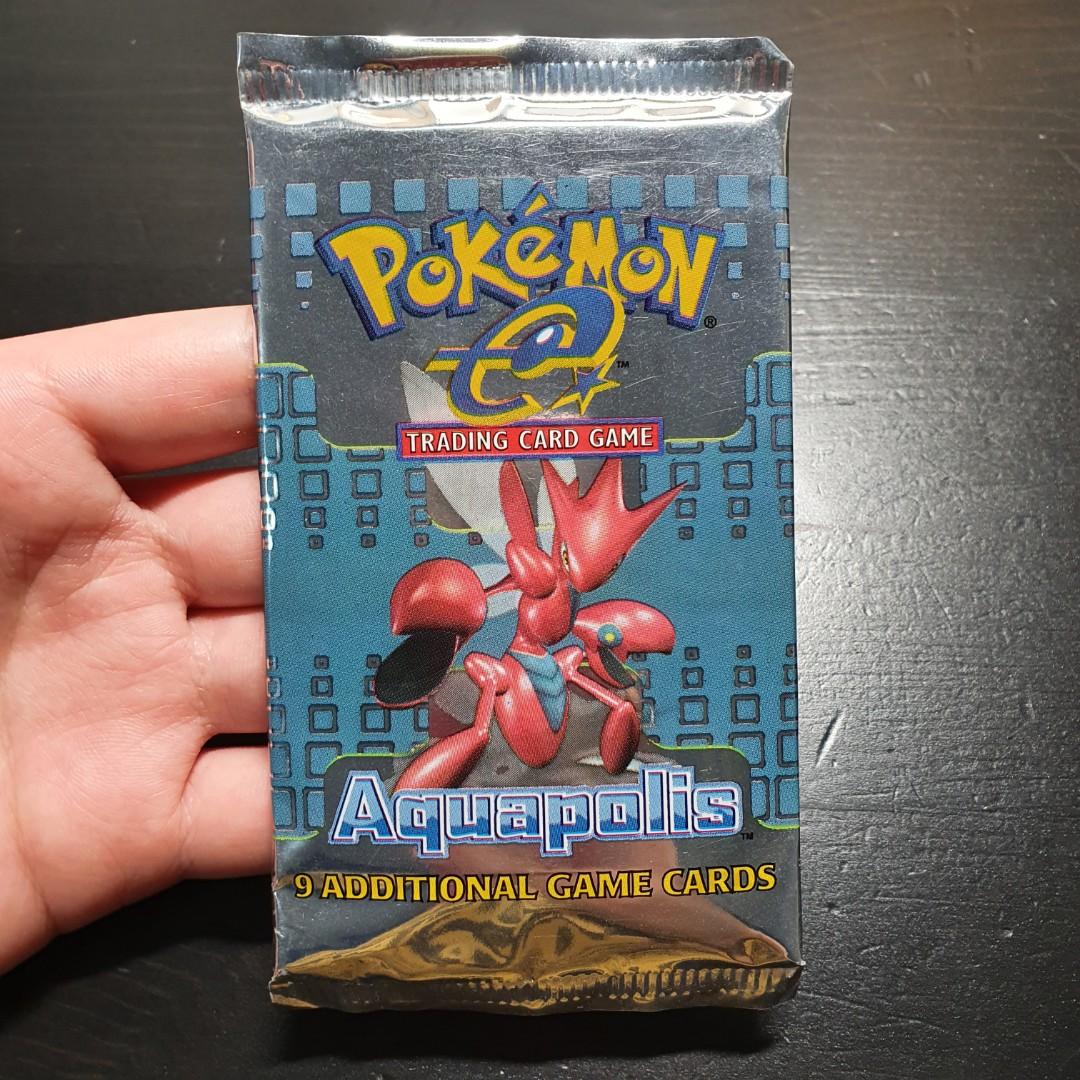 Unweighed Aquapolis Booster Pack (Pokemon Sealed Product) Pokemon TCG ...