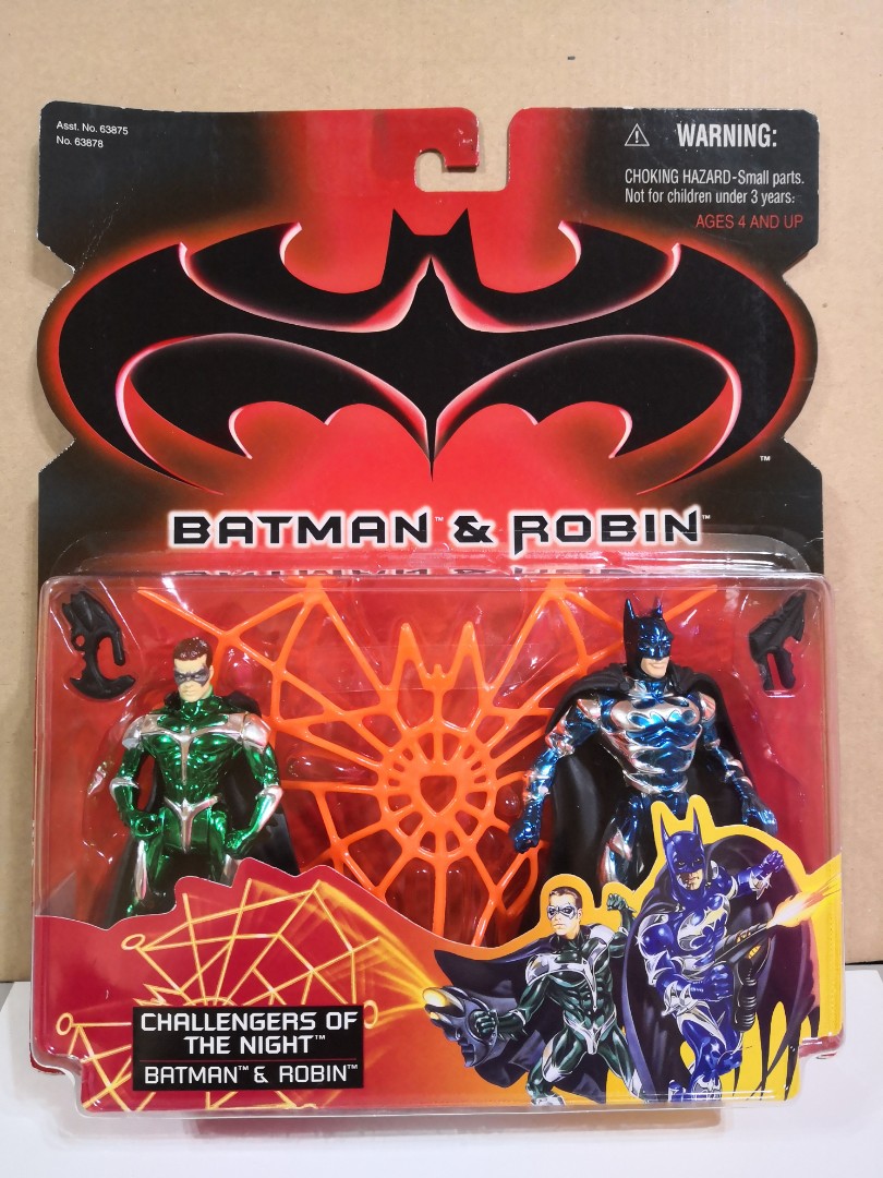 Vintage 1998 Kenner Batman & Robin - Challengers of The Night, Hobbies ...