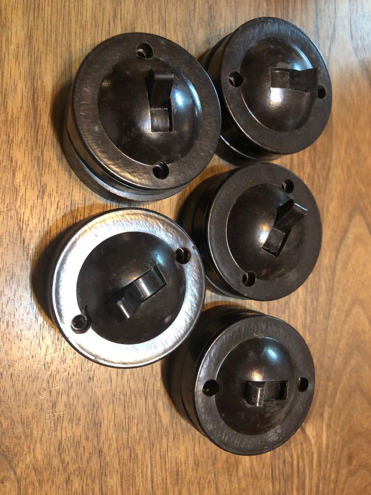 Vintage Bakelite Light Switches, Hobbies & Toys, Memorabilia ...