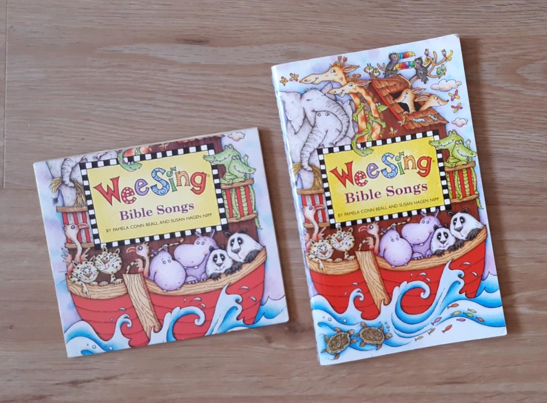 Wee Sing Bible Songs CD and Book Edition, Hobbies & Toys, Music & Media ...
