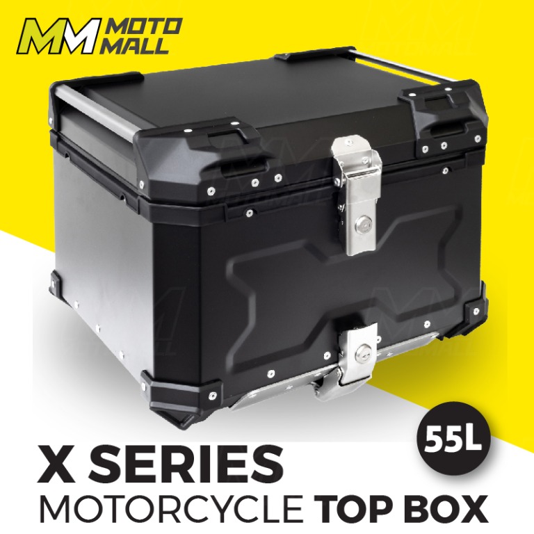 X Series Motorcycle Top Box 55L / Yamaha Honda adventure box ...