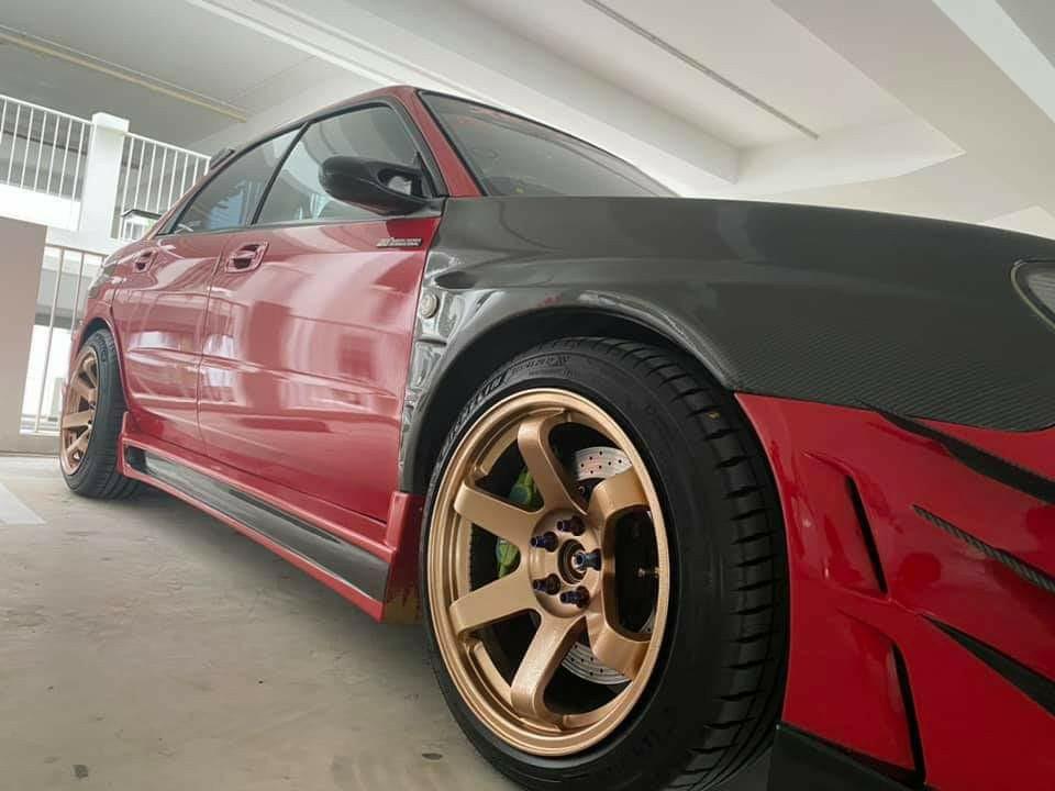 17 inch Concave Rims ONLY, Car Accessories, Tyres & Rims on Carousell
