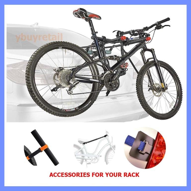 Allen Sports DELUXE TRUNK MOUNTED BIKE RACK 2 3 4 bicycle car strap ...