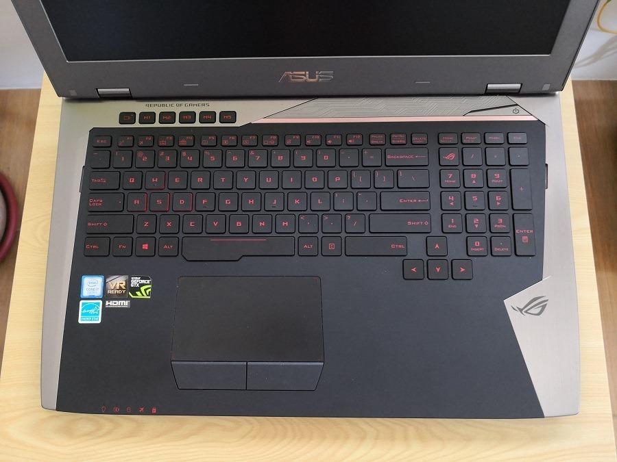 Asus ROG G701VI 17 inch Core i7 7820HK 32GB 512SSD Nvidia GTX1080 ...