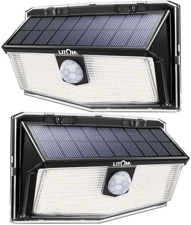 [BNIB] LITOM (WL-DM300) 300 LED Solar Motion Sensor Security Lights ...