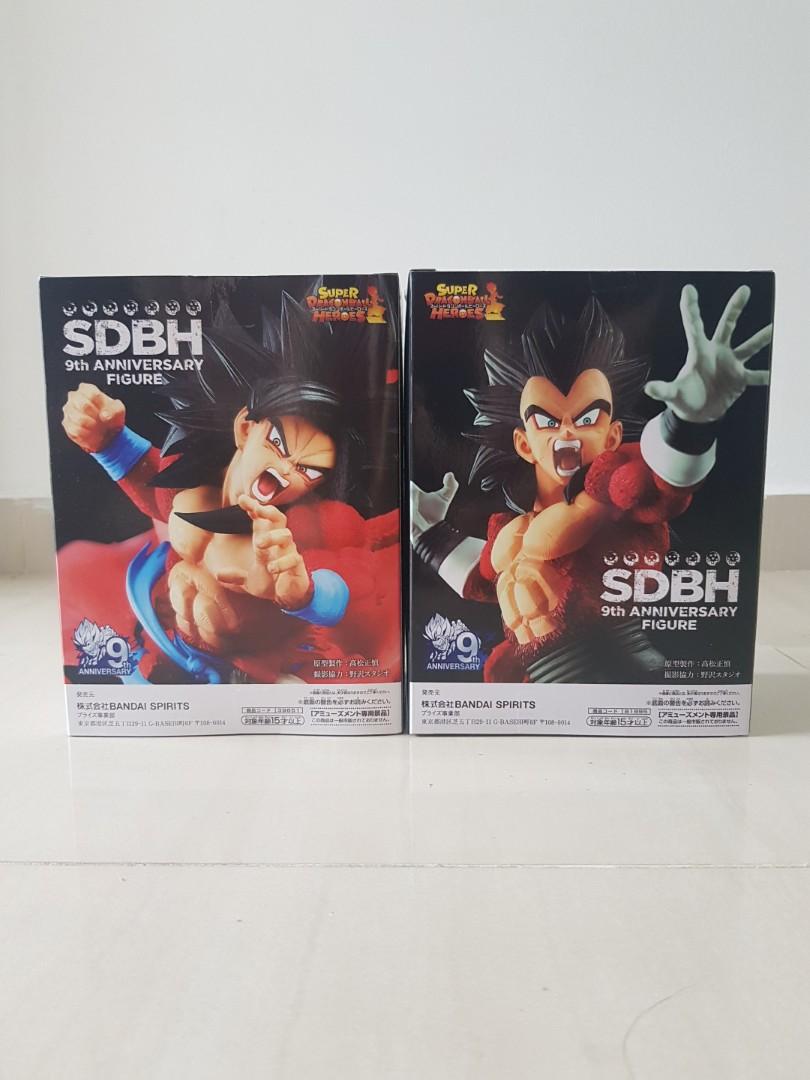 [YEAR END CLEARANCE SALE BUNDLE DEAL!!!] SDBH 9th Anniversary Figure - SSJ4 Goku Xeno / SSJ4 ...