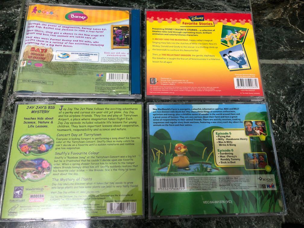 Bundle of 4 Educational VCDs, Hobbies & Toys, Toys & Games on Carousell