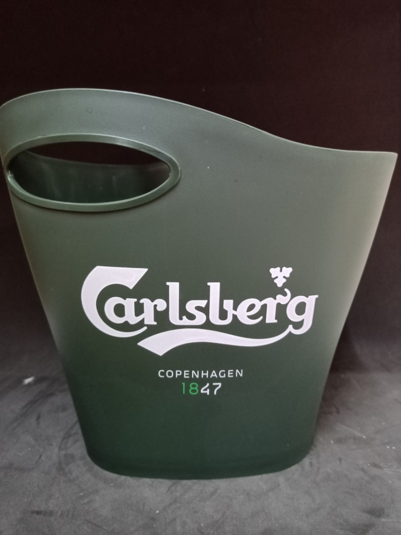 Carlsberg Beer Bucket, Food & Drinks, Alcoholic Beverages on Carousell