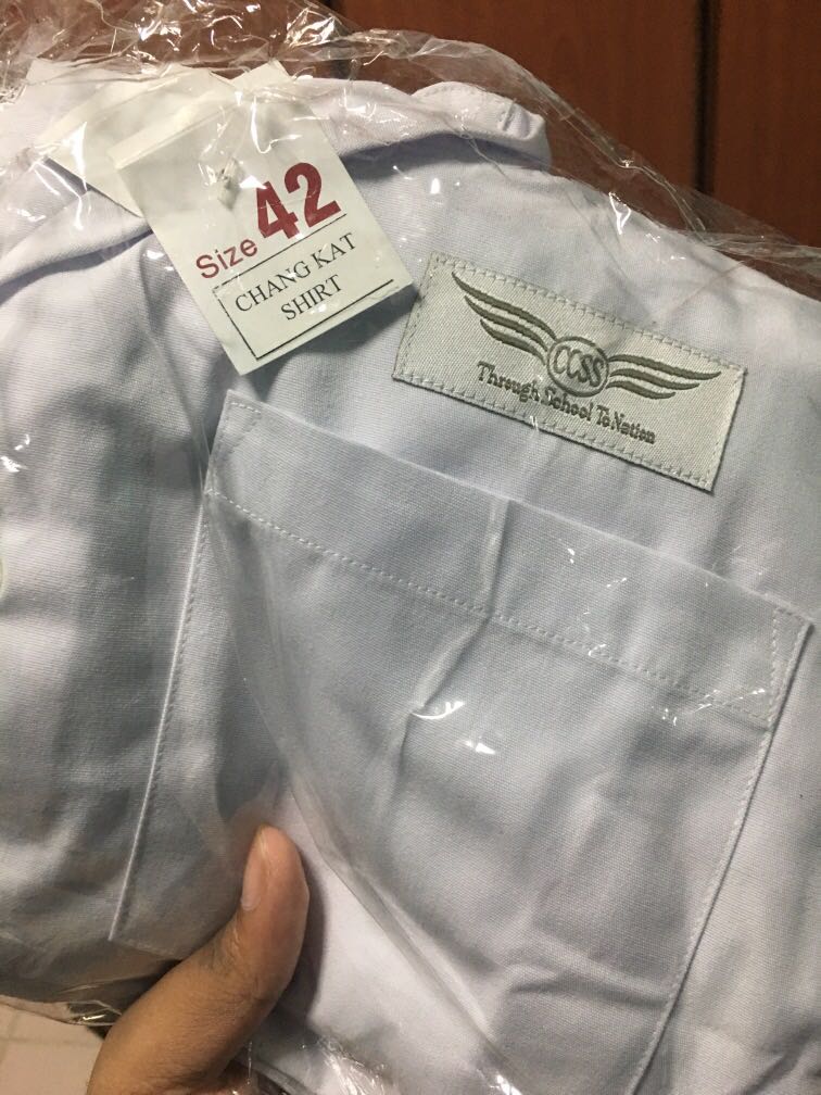 Changkat changi sec sch uniform, Men's Fashion, Tops & Sets, Formal ...