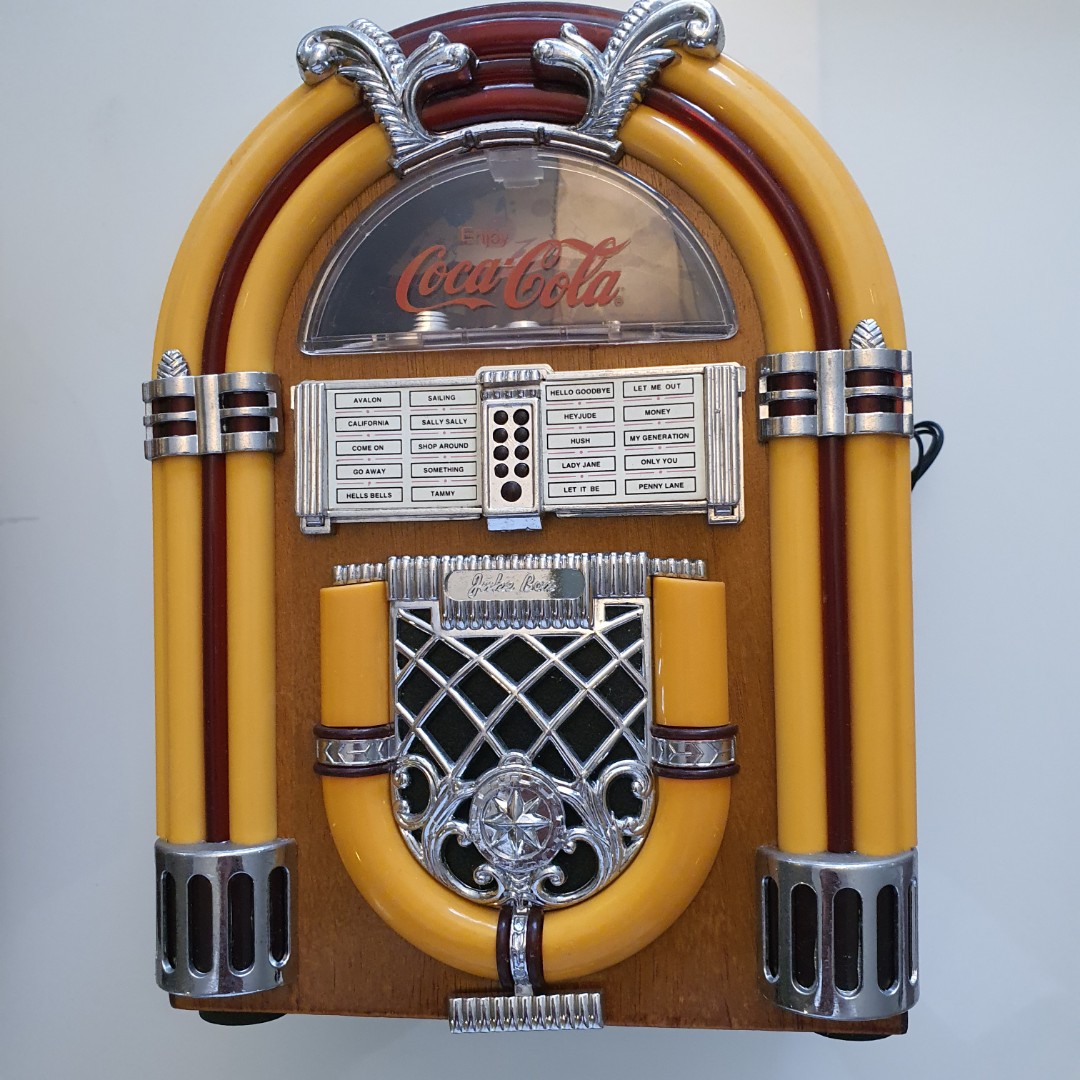 Coca-Cola jukebox from mid -1990s, Vintage & Collectibles, Vintage ...