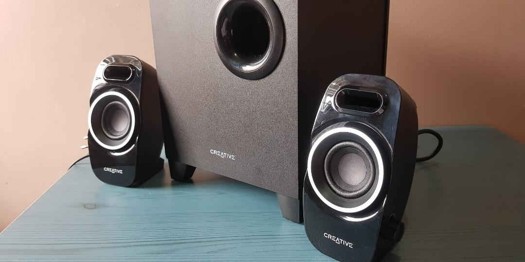Creative SBS A350 2.1 speaker with subwoofer, Audio, Soundbars ...
