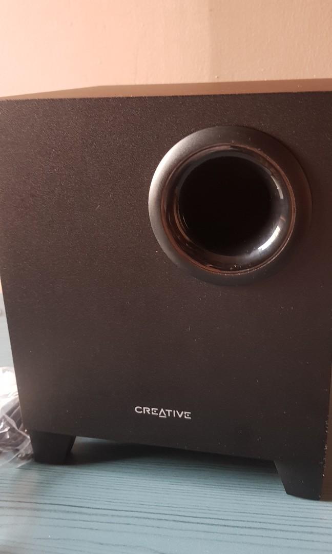 Creative SBS A350 2.1 speaker with subwoofer, Audio, Soundbars ...