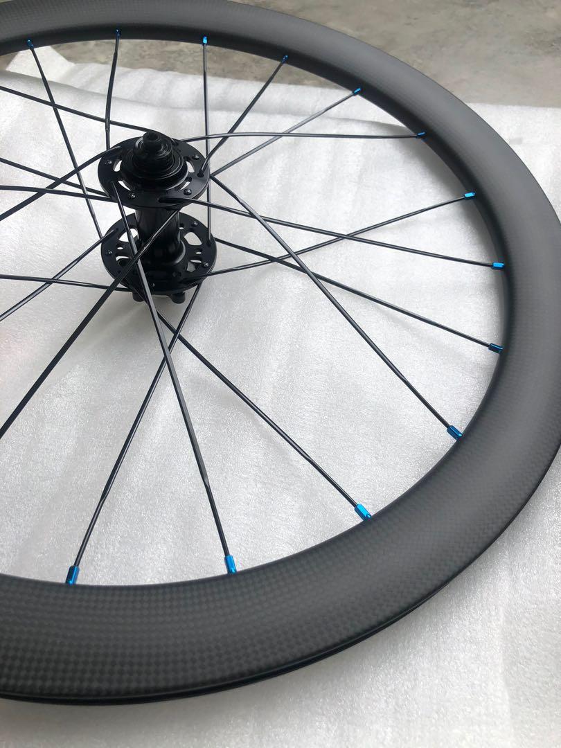 Custom Carbon Wheel Set 20”, Sports Equipment, Bicycles & Parts, Parts ...
