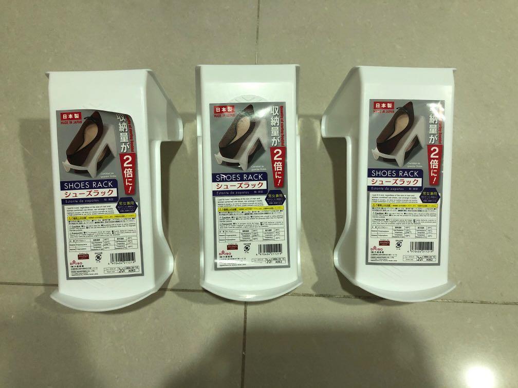 Daiso shoes rack, Everything Else on Carousell
