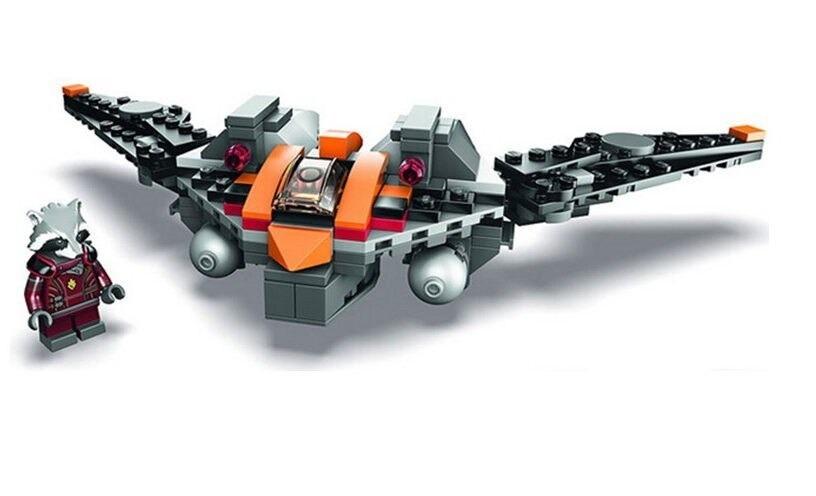 Decool Marvel Guardians of The Galaxy Milano Rocket Raccoon Spaceship ...