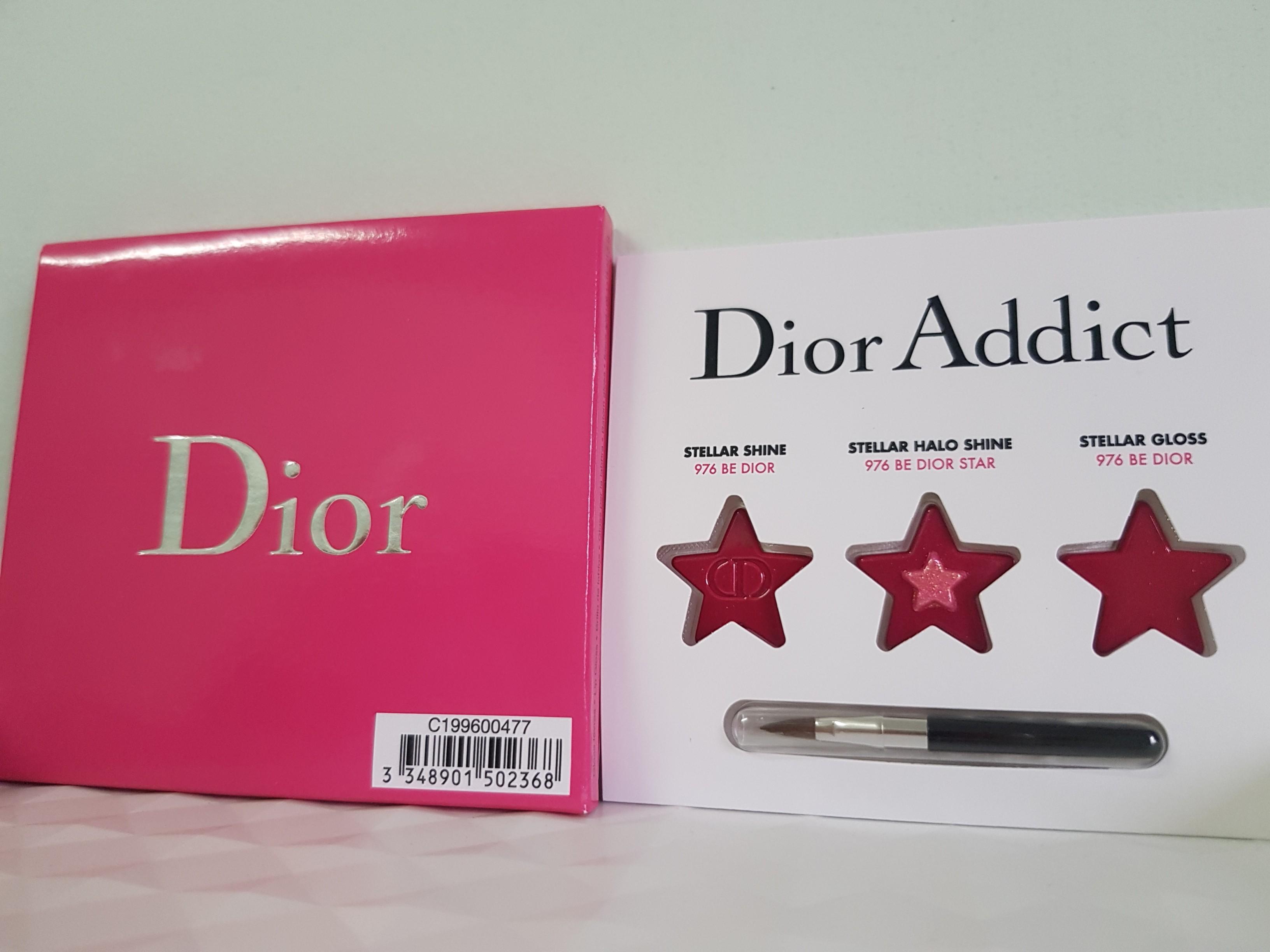 Dior Addict Be Dior Lip Palette Sample with Brush, Beauty & Personal ...