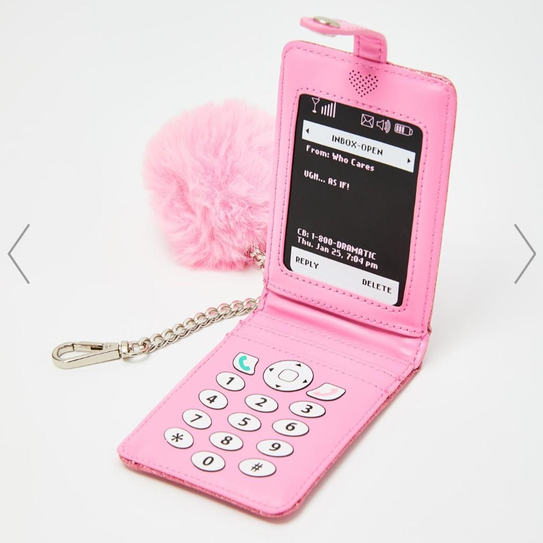 DollsKill Cough cough I'm sick cell wallet, Women's Fashion, Bags ...