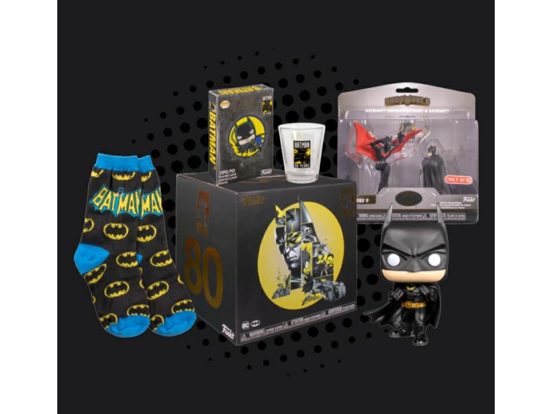 Funko Pop - Batman 80th Anniversary collector box, Hobbies & Toys, Toys ...