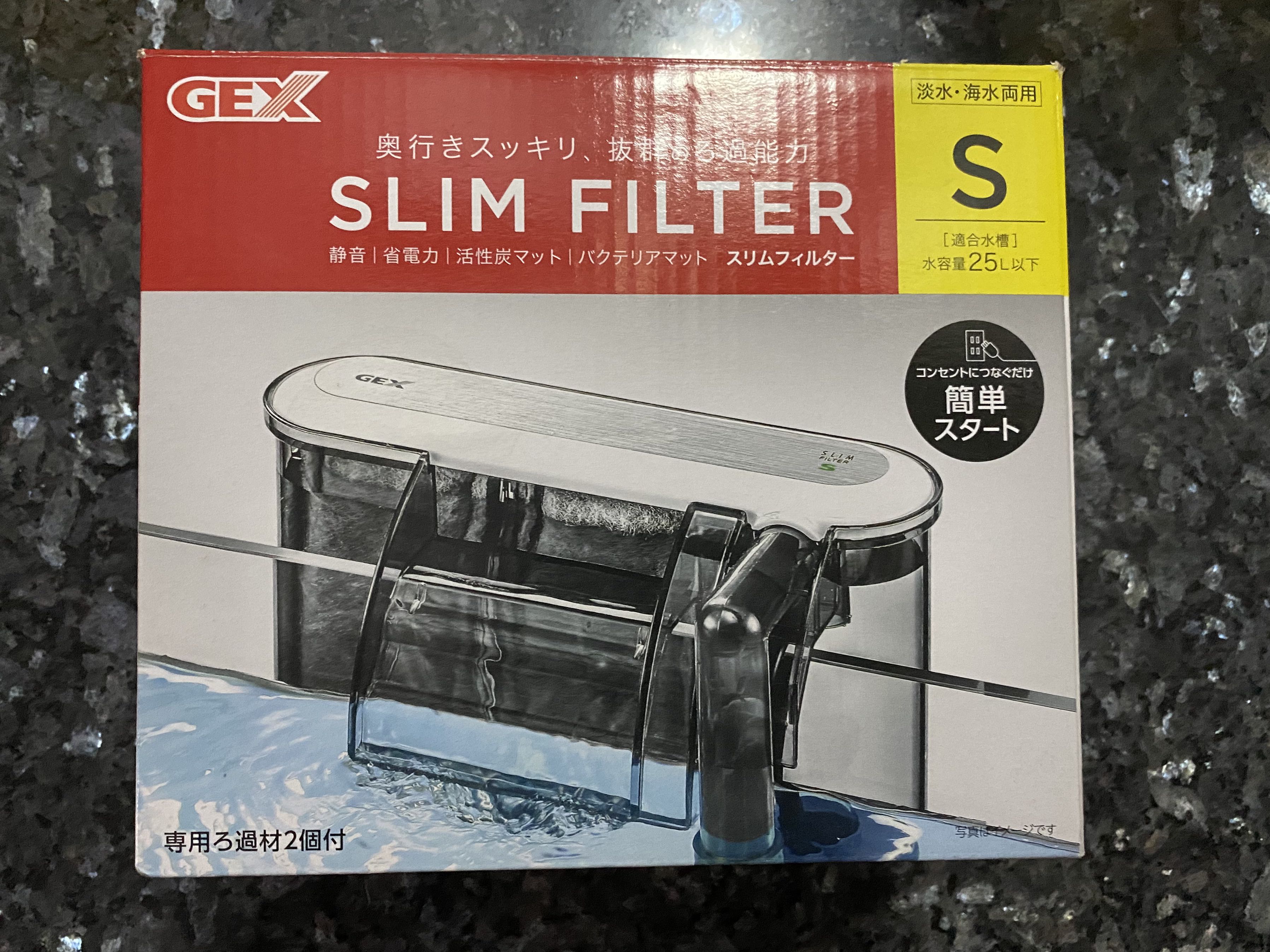 Gex slim filter S, Pet Supplies, Homes & Other Pet Accessories on Carousell