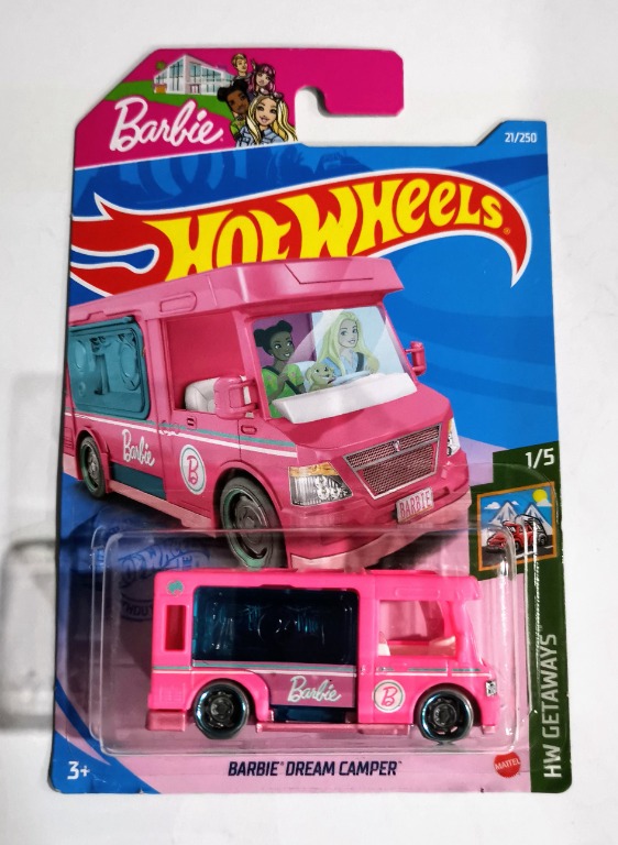 Hot Wheels Barbie Dream Camper 21 250 Hobbies And Toys Toys And Games On