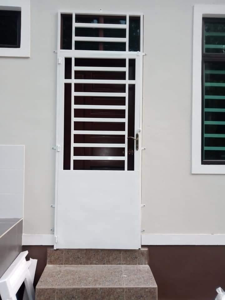 Kimpalan Besi Pintu pagar Grill Pintu Grill Tingkap Sliding Grill Pintu ...