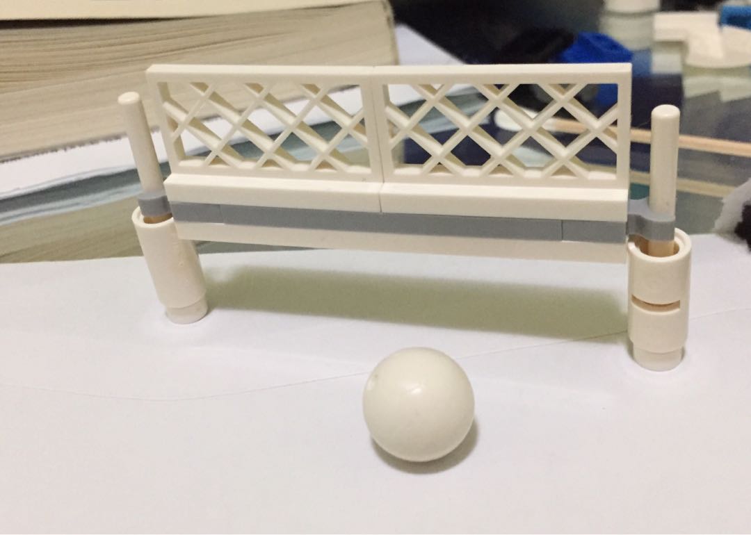 Lego 排球網 連 排球 volleyball 運動, 興趣及遊戲, 玩具 & 遊戲類 - Carousell