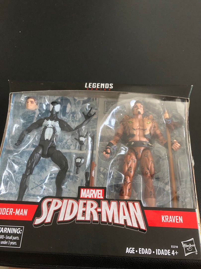 Marvel legends Spiderman / Kraven 2 Pack, Hobbies & Toys, Toys & Games ...