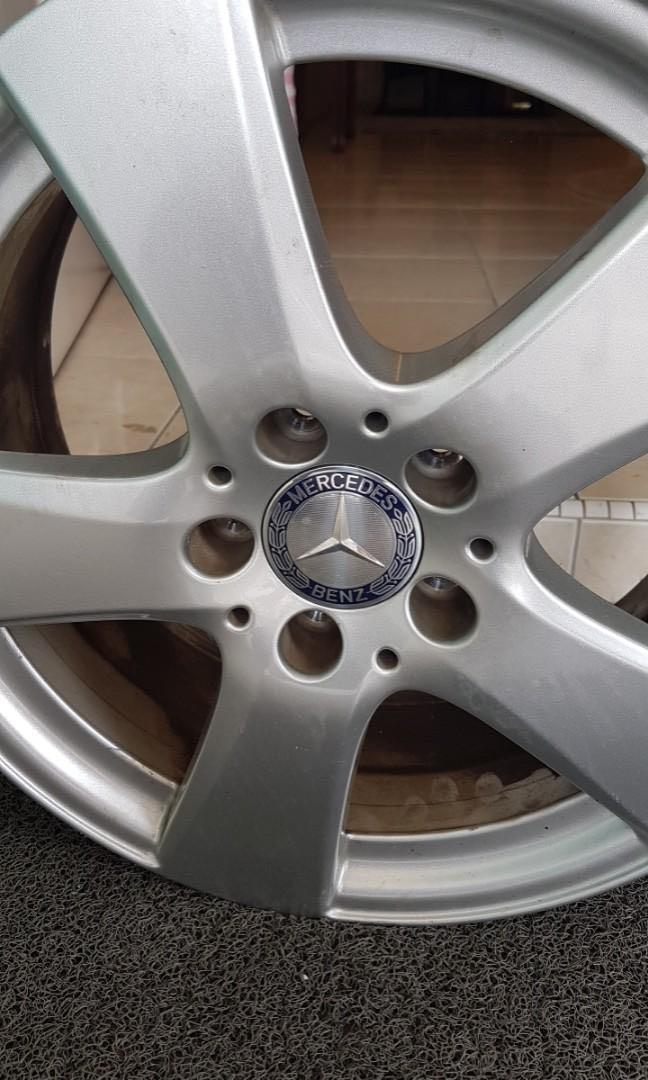 Mercedes Benz C200 Rim, Auto Accessories on Carousell