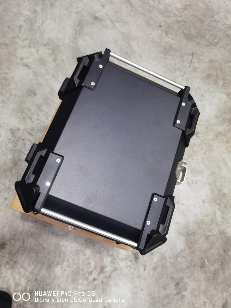 Metal X Top Box 45L (black), Motorcycles, Motorcycle Accessories on ...