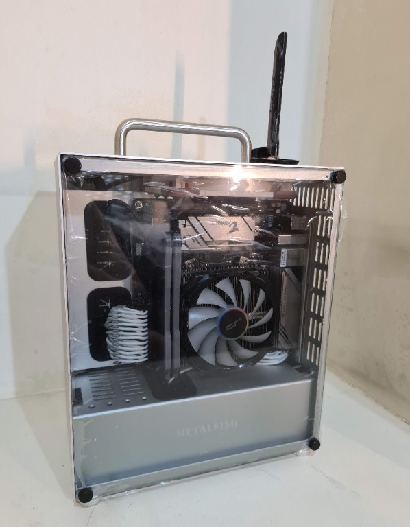 SMALL FORM FACTOR SFF Gaming Editing Streaming PC 8L Metalfish S3 Plus ...