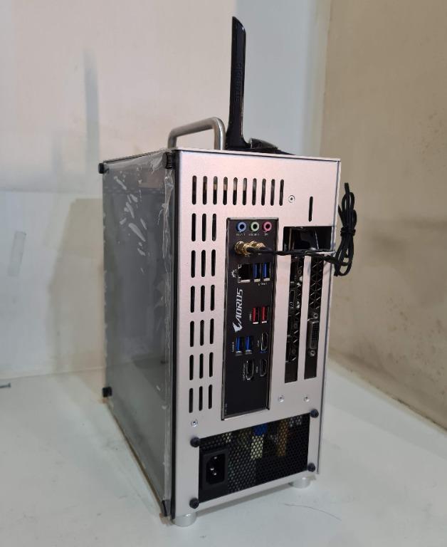 SMALL FORM FACTOR SFF Gaming Editing Streaming PC 8L Metalfish S3 Plus ...